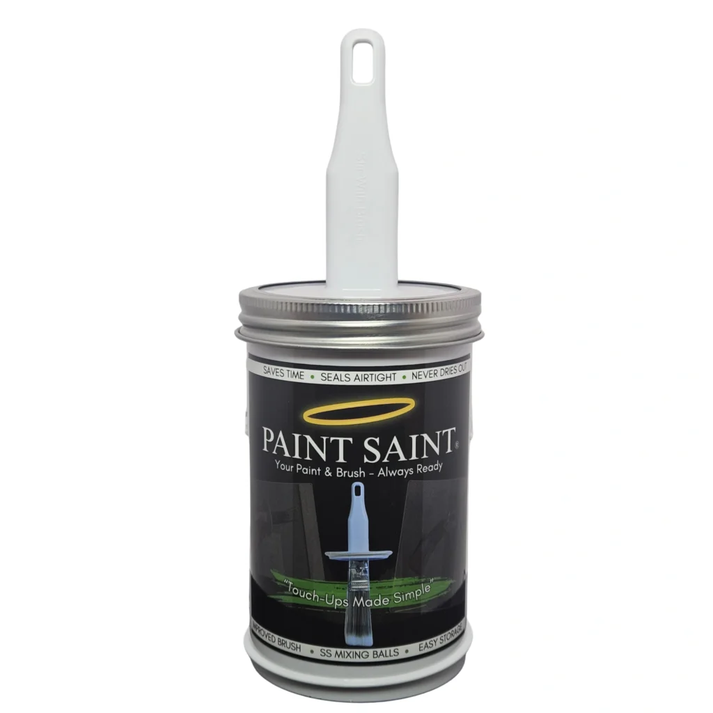 Paint Touch Up Container w/ Built-In Brush | Paint Saint (Single)